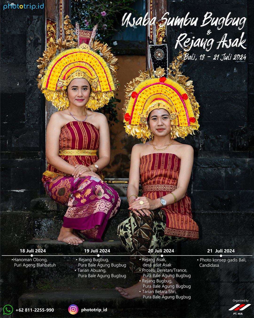 Usaba Sumbu Bugbug & Rejang Asak – Photo Trip